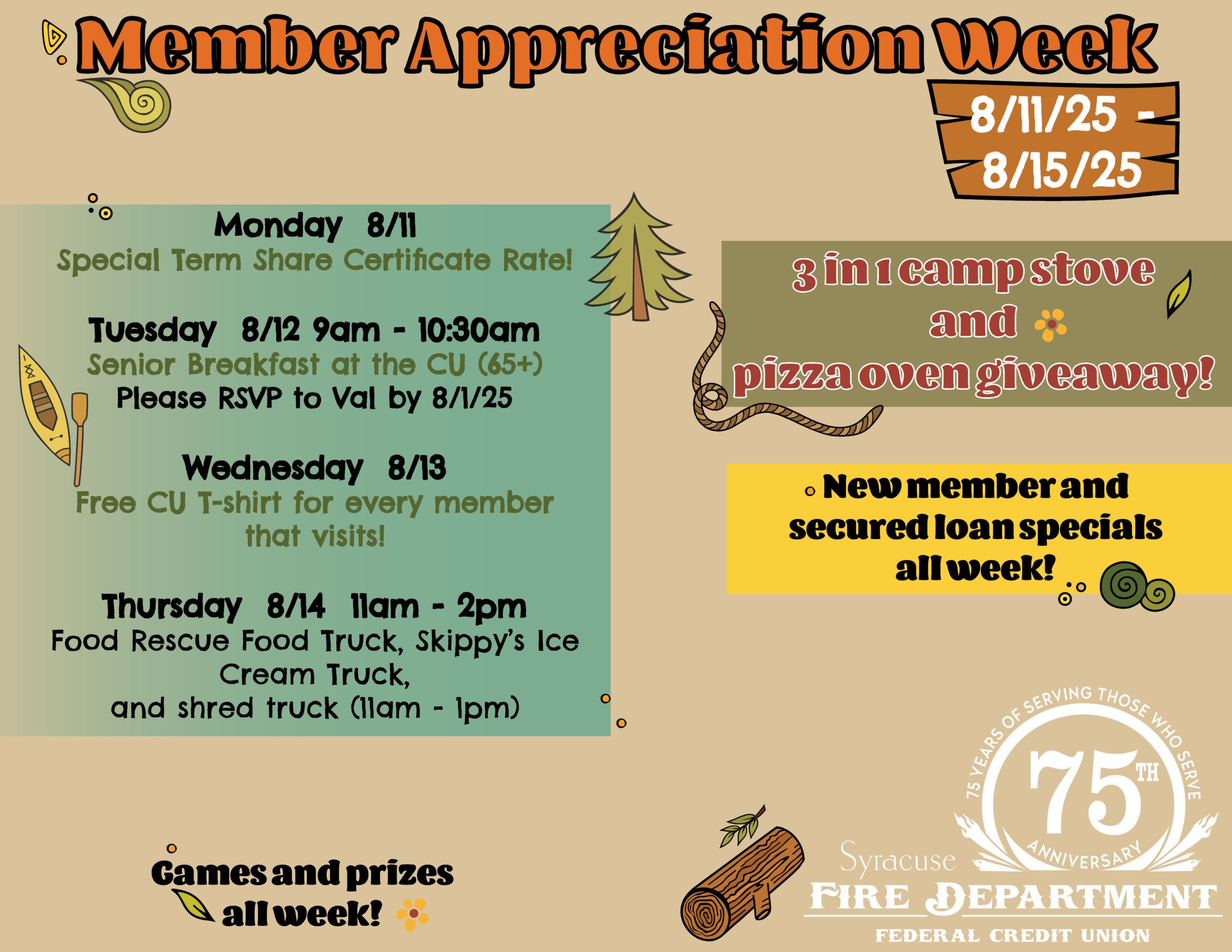 Member Appreciation Week - SFD Credit Union